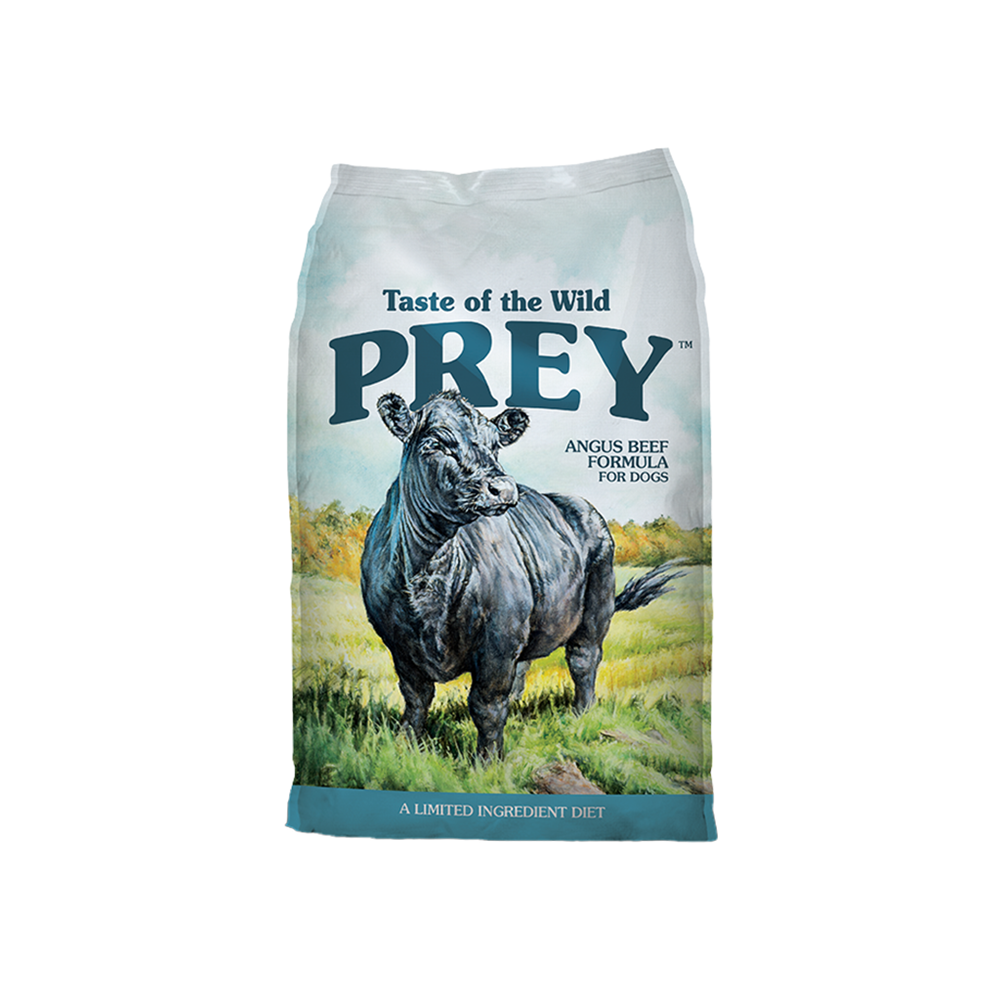 Taste of the Wild PREY Angus Beef Limited Ingredient Dog Food – Brookside Barkery & Bath
