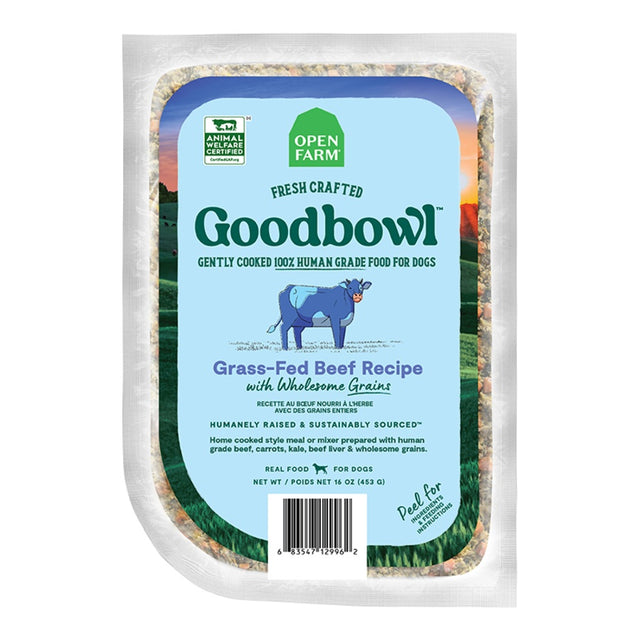 Open Farm Goodbowl Gently Cooked Grass-Fed Beef & Brown Rice Dog Food ...