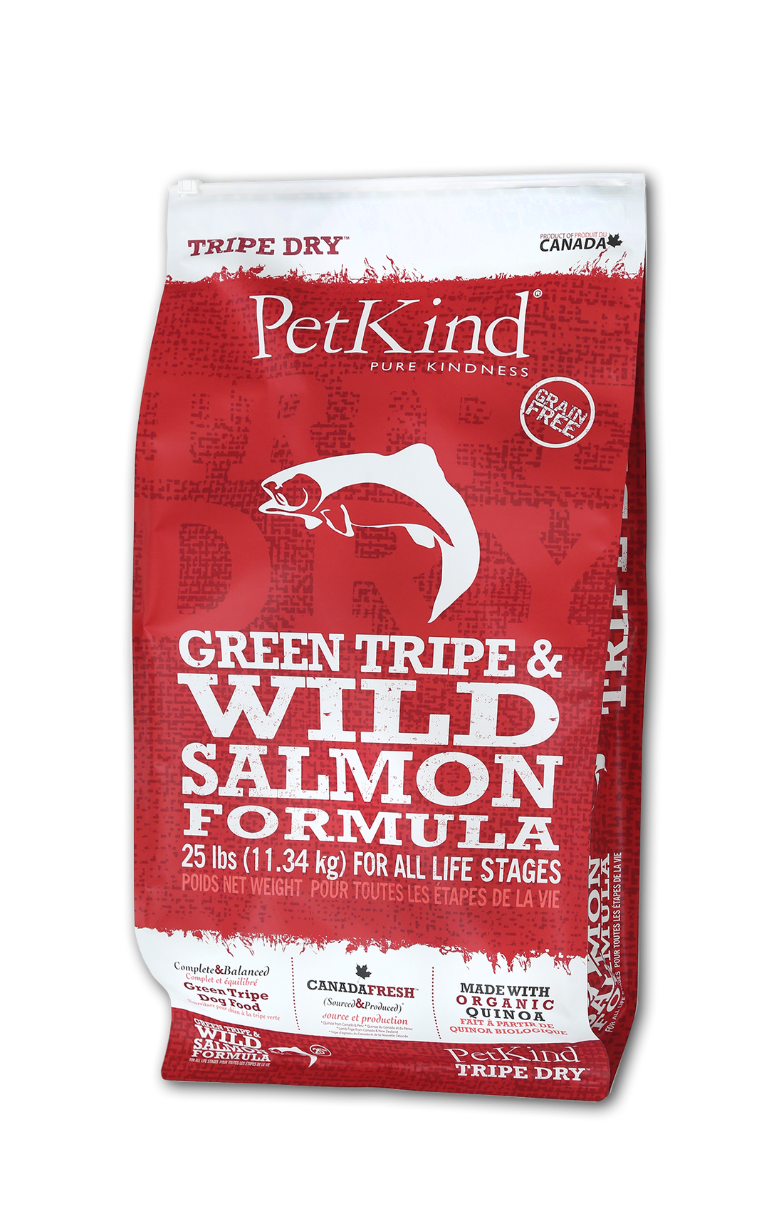PetKind Tripe Dry Wild Salmon – Brookside Barkery & Bath